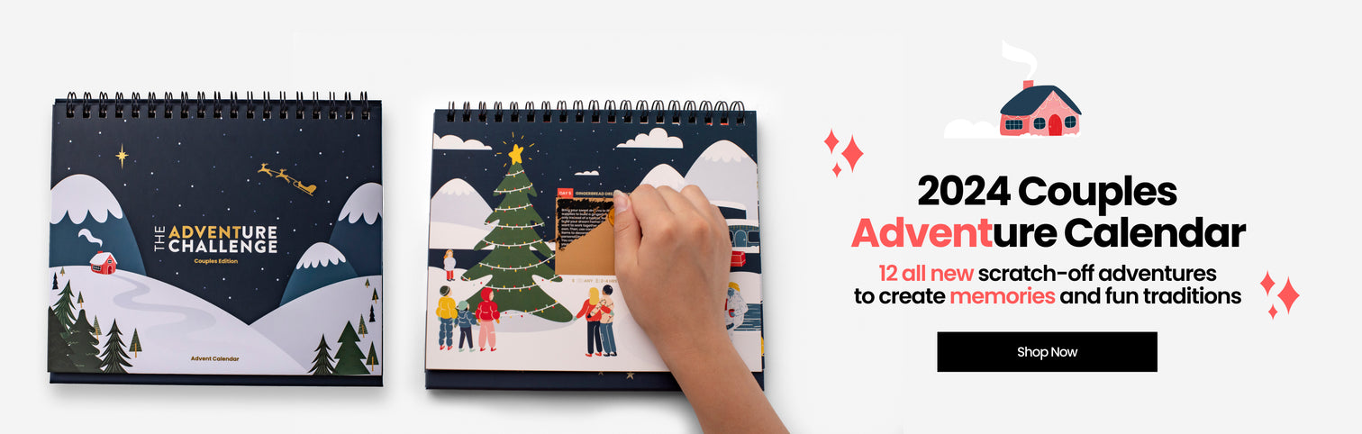 The Adventure Challenge - Your scratch-off guide to adventure.