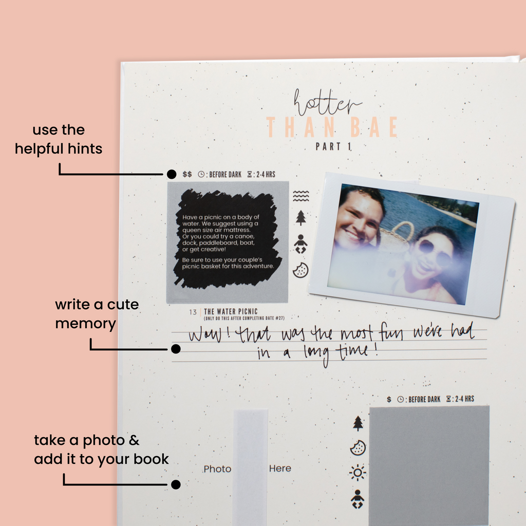 Couples Edition | Polaroid Camera Bundle – The Adventure Challenge
