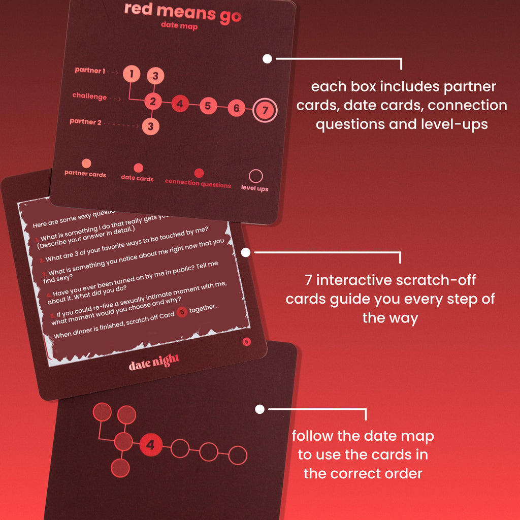 Date Night: Red Means Go, a Spicy Game for Couples! – The Adventure Challenge