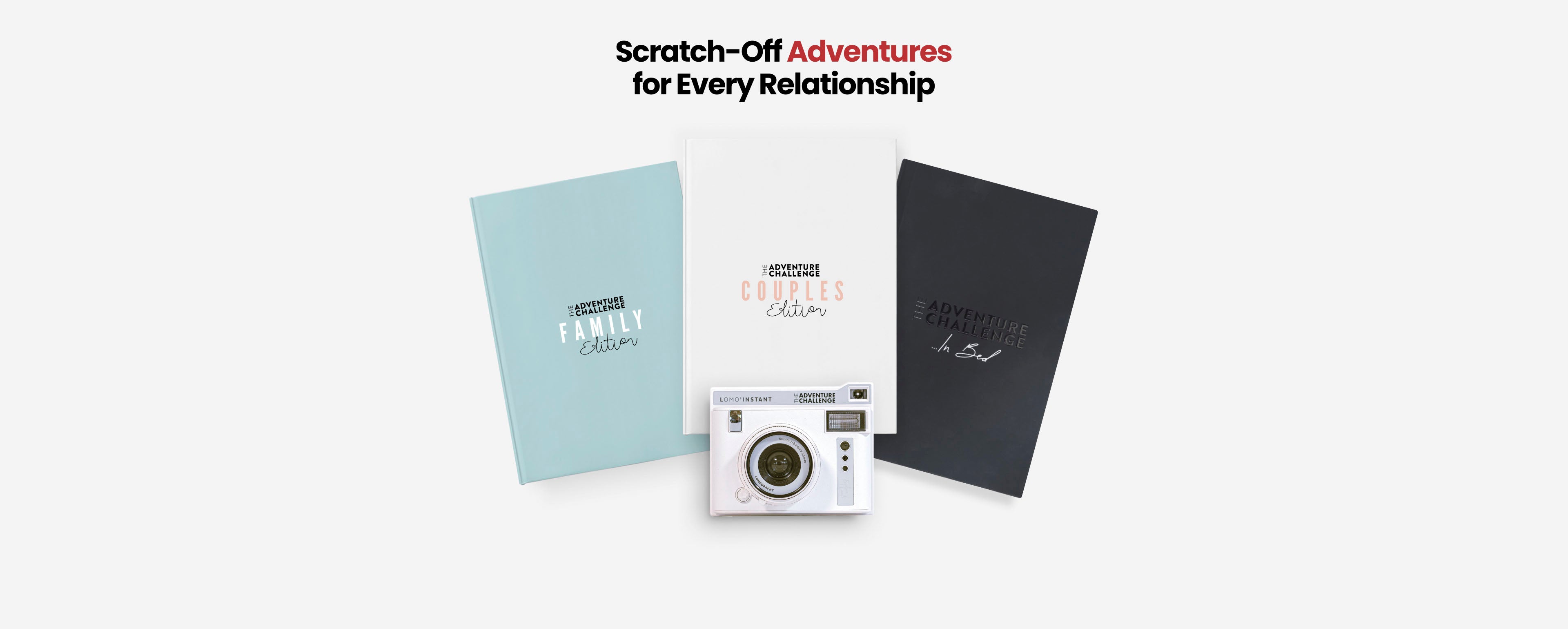 The Adventure Challenge - Your scratch-off guide to adventure.