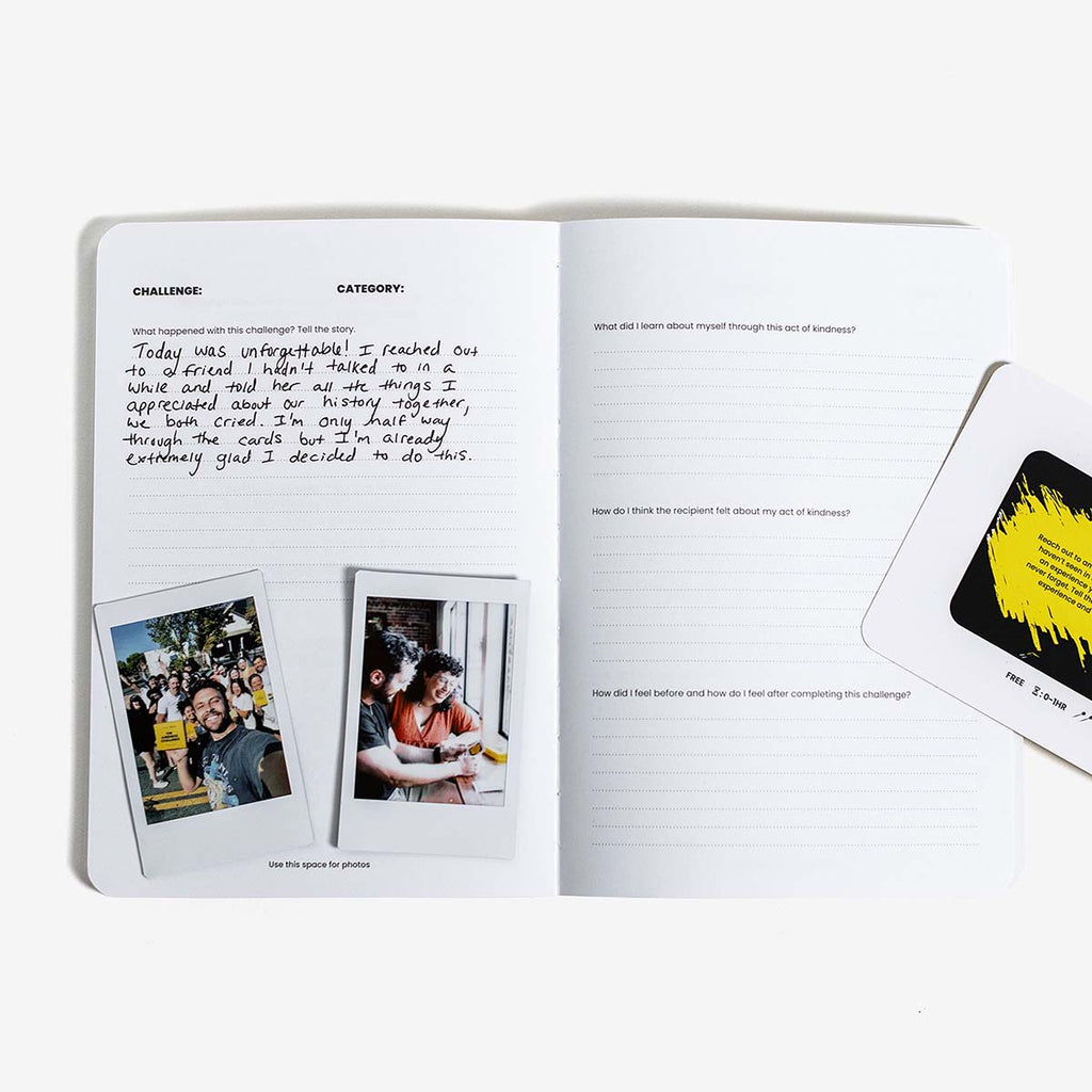 The Kindness Challenge: Reflection Journal – The Adventure Challenge