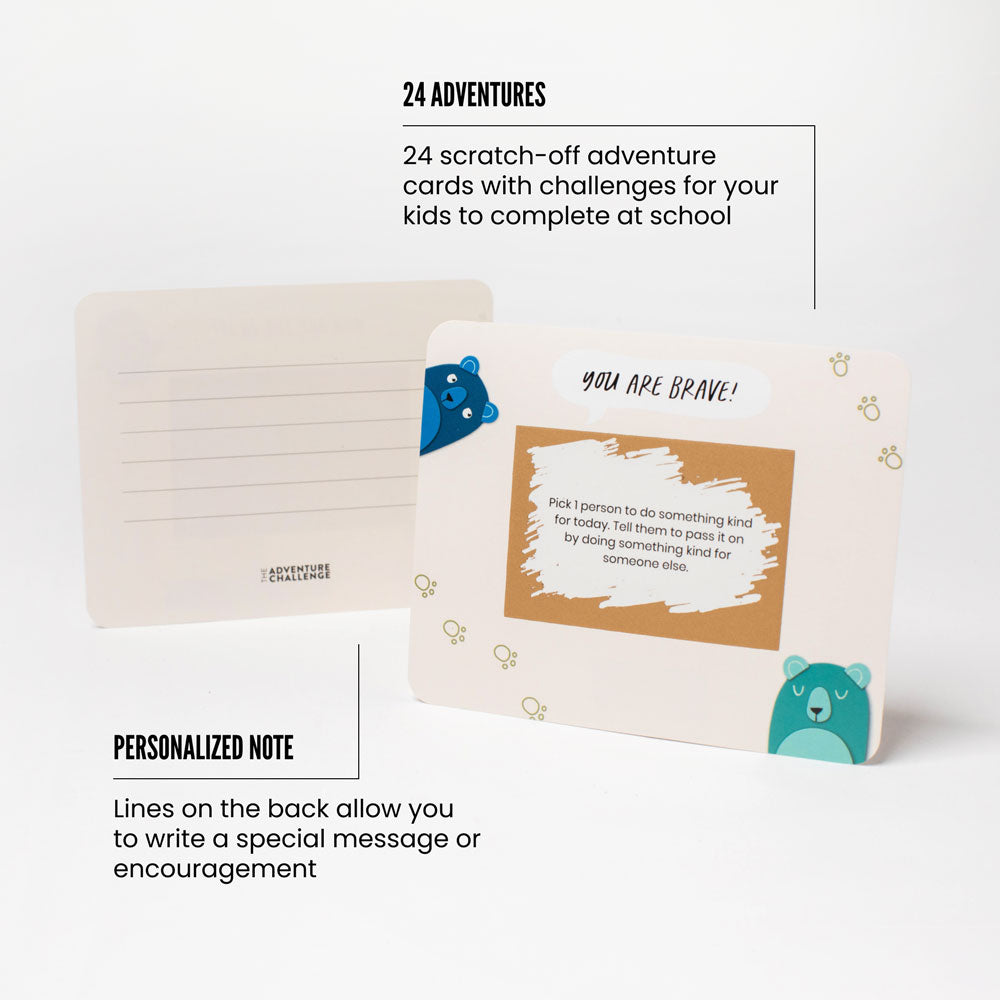 Lunchbox Notes for kids – The Adventure Challenge